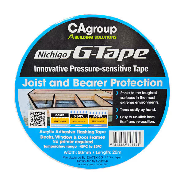 G-Tape : 50mm x 20m roll – Ironbark Timber