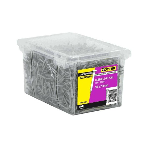 Connector Nail Gal : 30 x 2.8 Single – Ironbark Timber