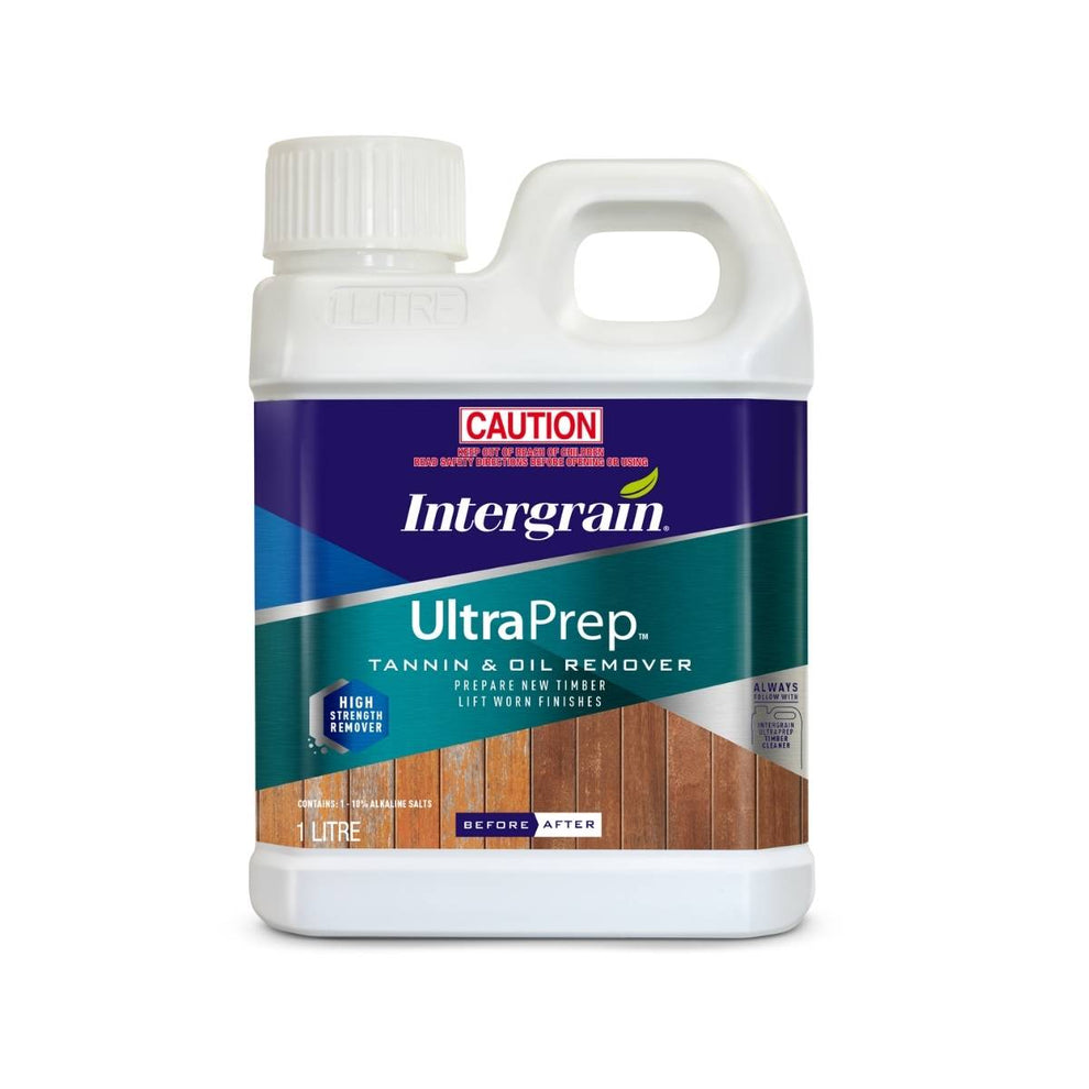Intergrain Ultraprep : Tannin & Oil Remover 4L – Ironbark Timber