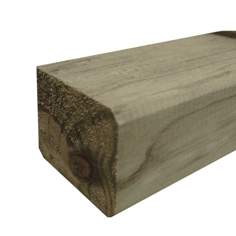 Pine Post Arrissed CCA H4 : 100 x 75 x 2400 – Ironbark Timber
