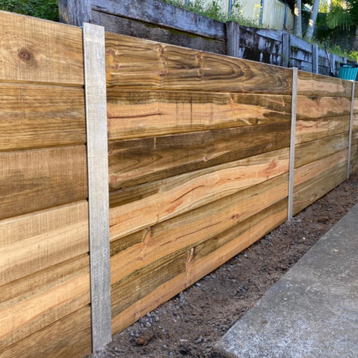 Pine Sleeper ACQ H4 Arrissed : 200 x 50 x 3000 – Ironbark Timber