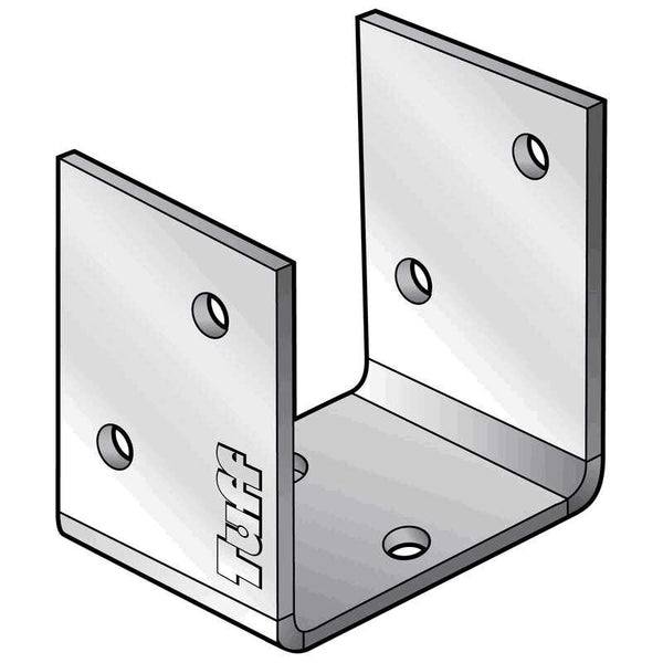 U Cup Bolt Down Stirrup : 100mm – Ironbark Timber
