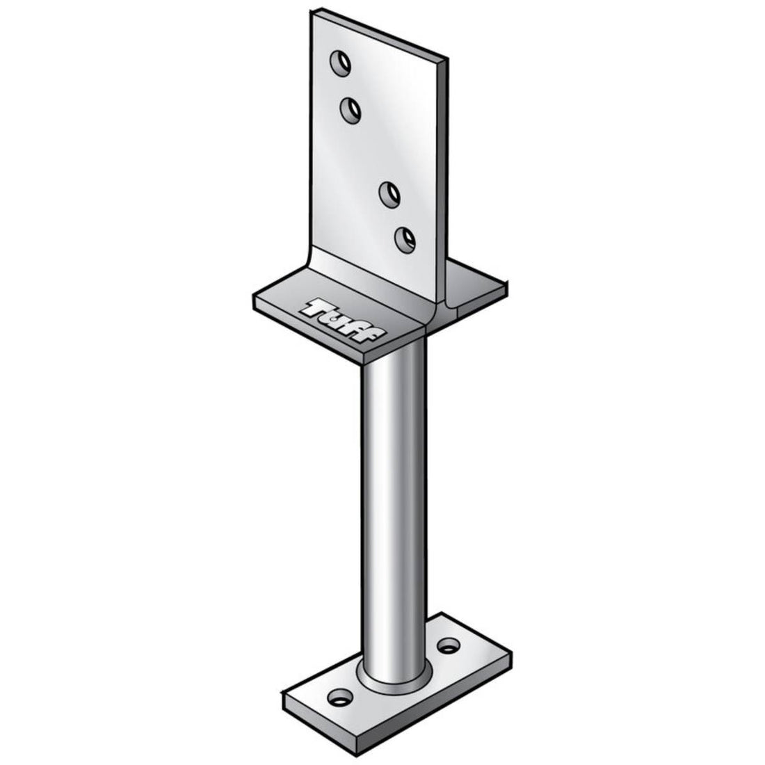 T-Blade Stirrup : 600 x 150 – Ironbark Timber